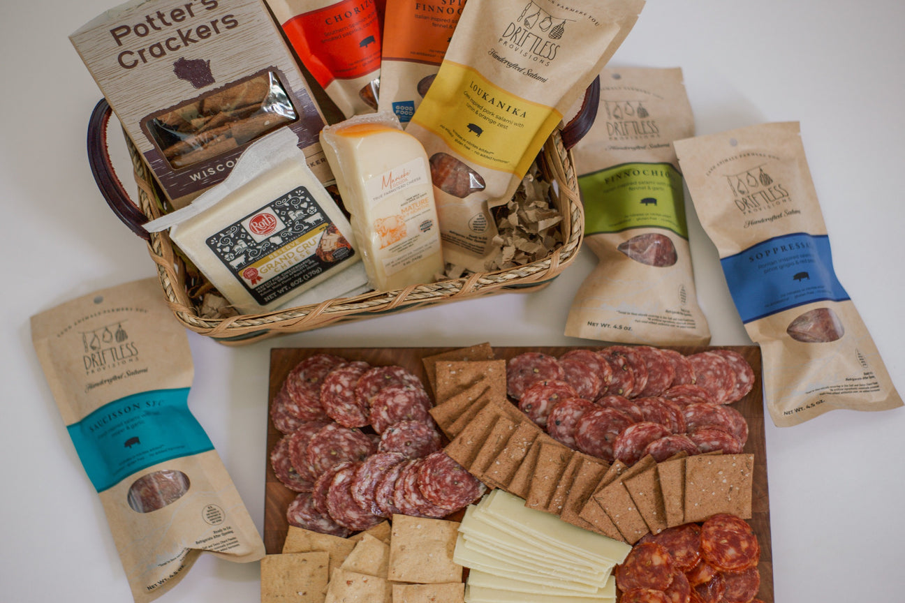 Artisan Meat and Cheese Gift Baskets – Driftless Provisions